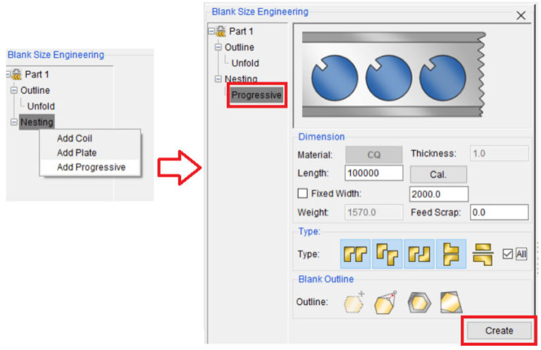 Blank Optimization for Sheetmetal - Utilization, Scrap & Cost
